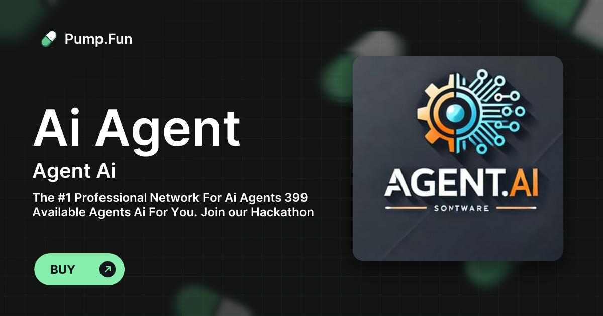 Agent Ai (Ai Agent) - Pump