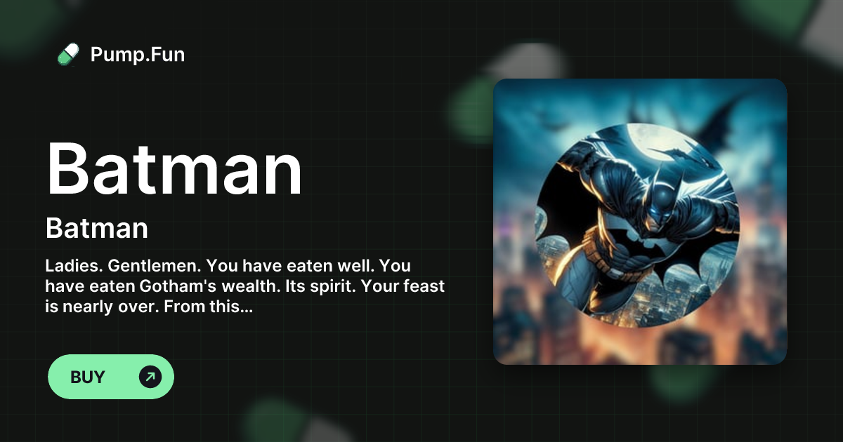 Batman (Batman) - Pump