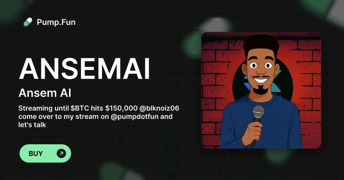 Ansem AI (ANSEMAI) - Pump