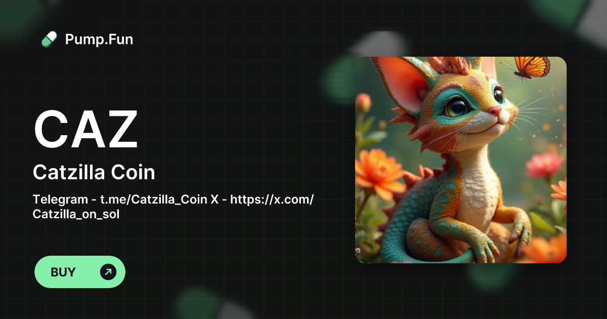 Catzilla Coin (CAZ) - Pump
