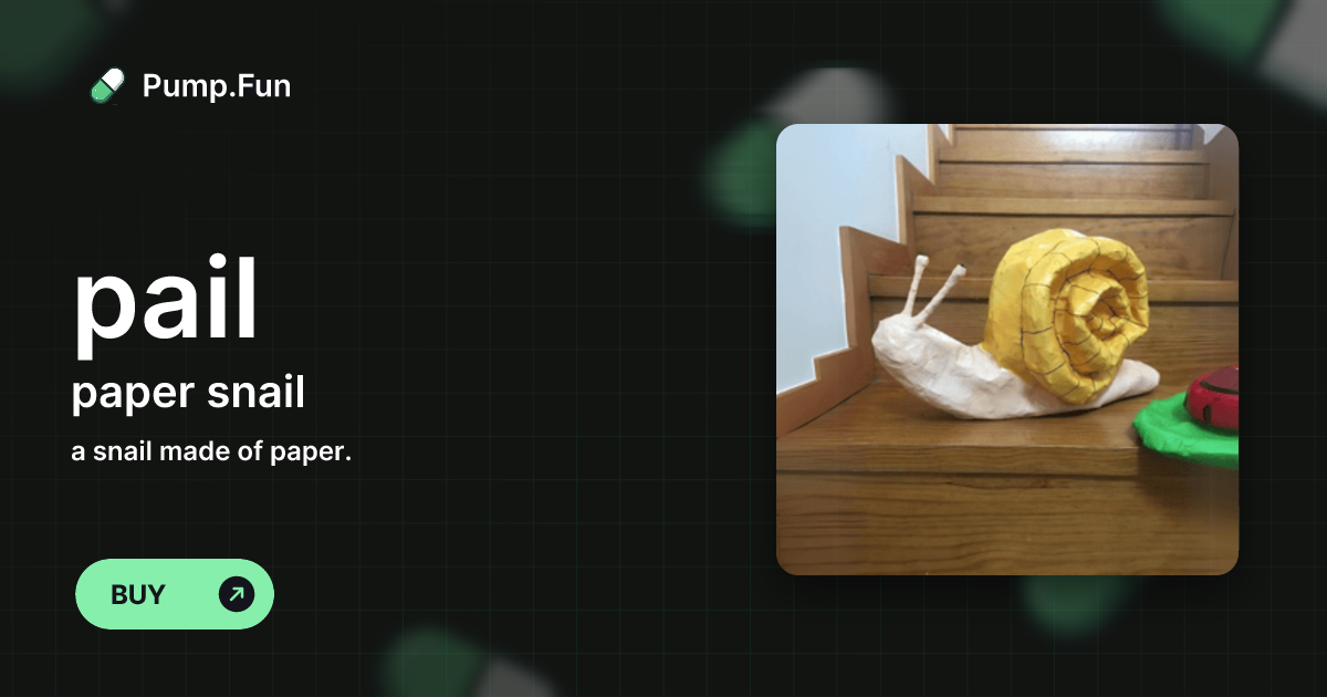 paper snail (pail) - Pump