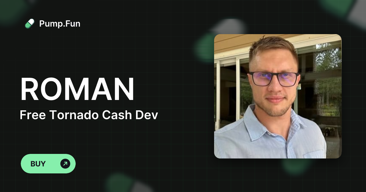 Free Tornado Cash Dev (ROMAN) - Pump