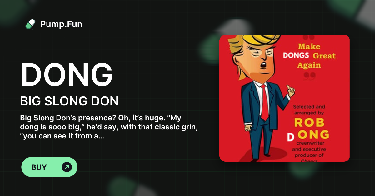 BIG SLONG DON (DONG) - Pump