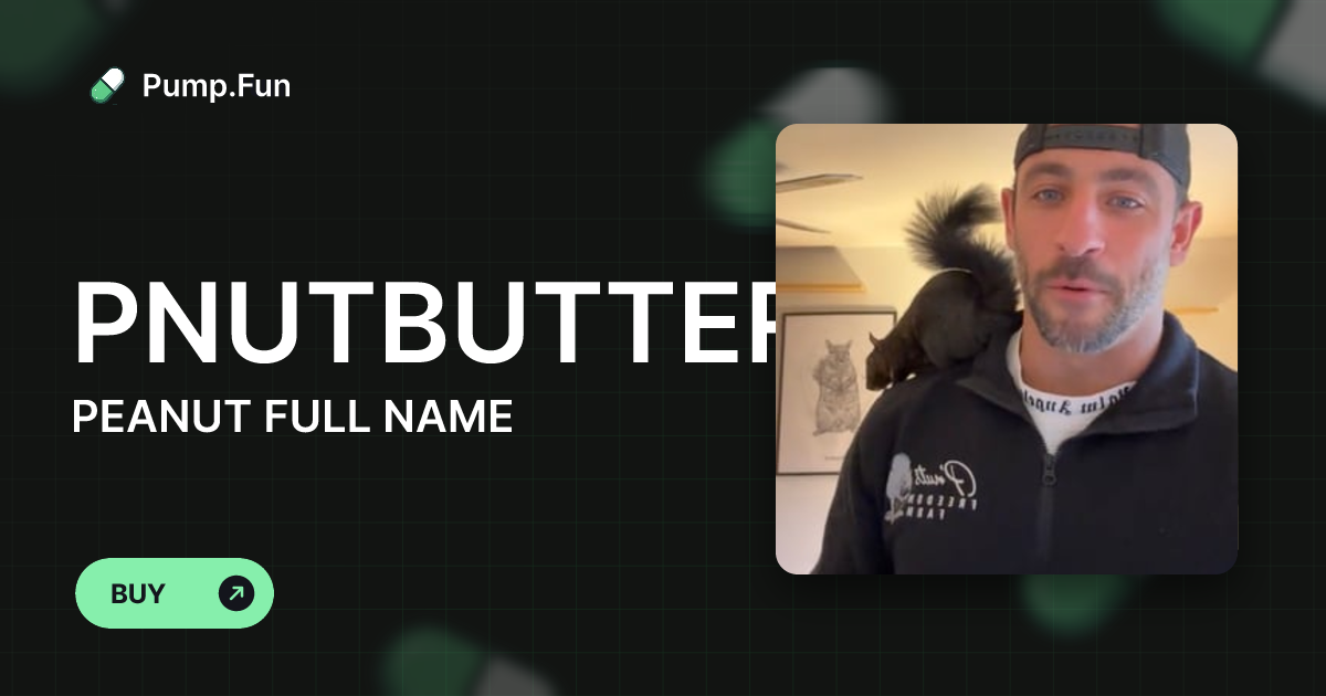 PEANUT FULL NAME (PNUTBUTTER) - Pump