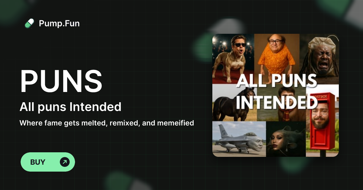 All puns Intended (PUNS) - Pump