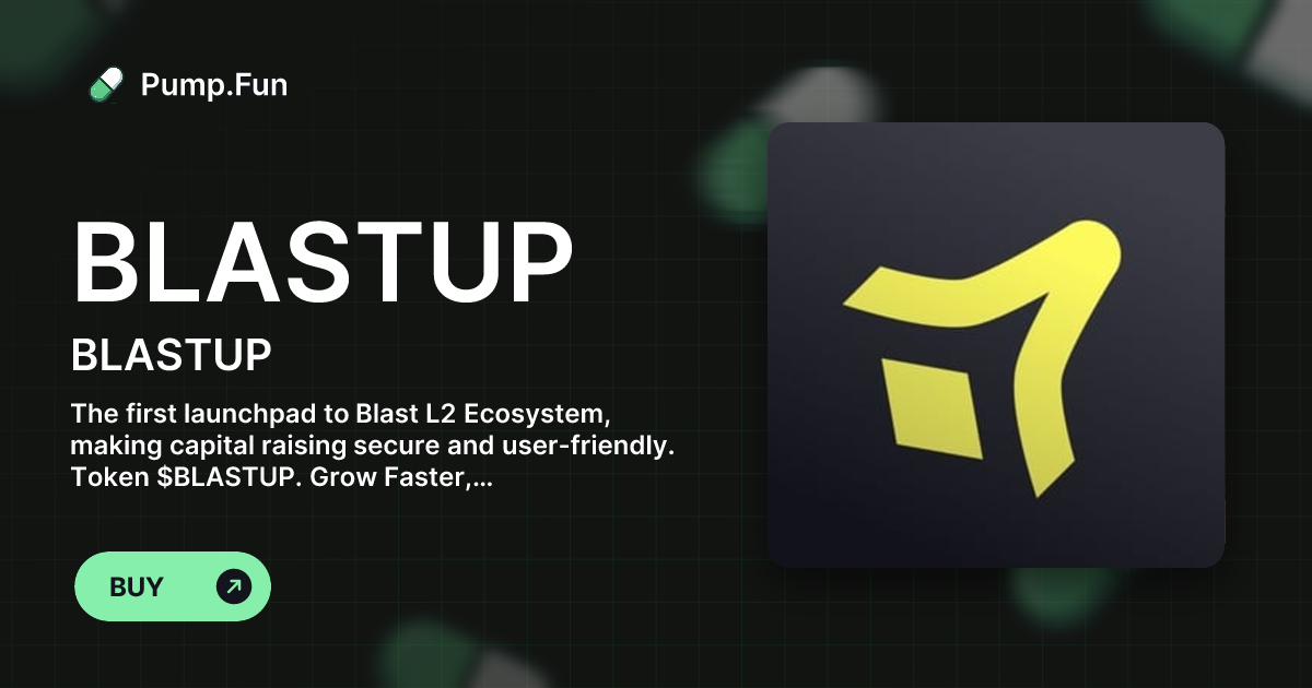 BLASTUP (BLASTUP) - Pump