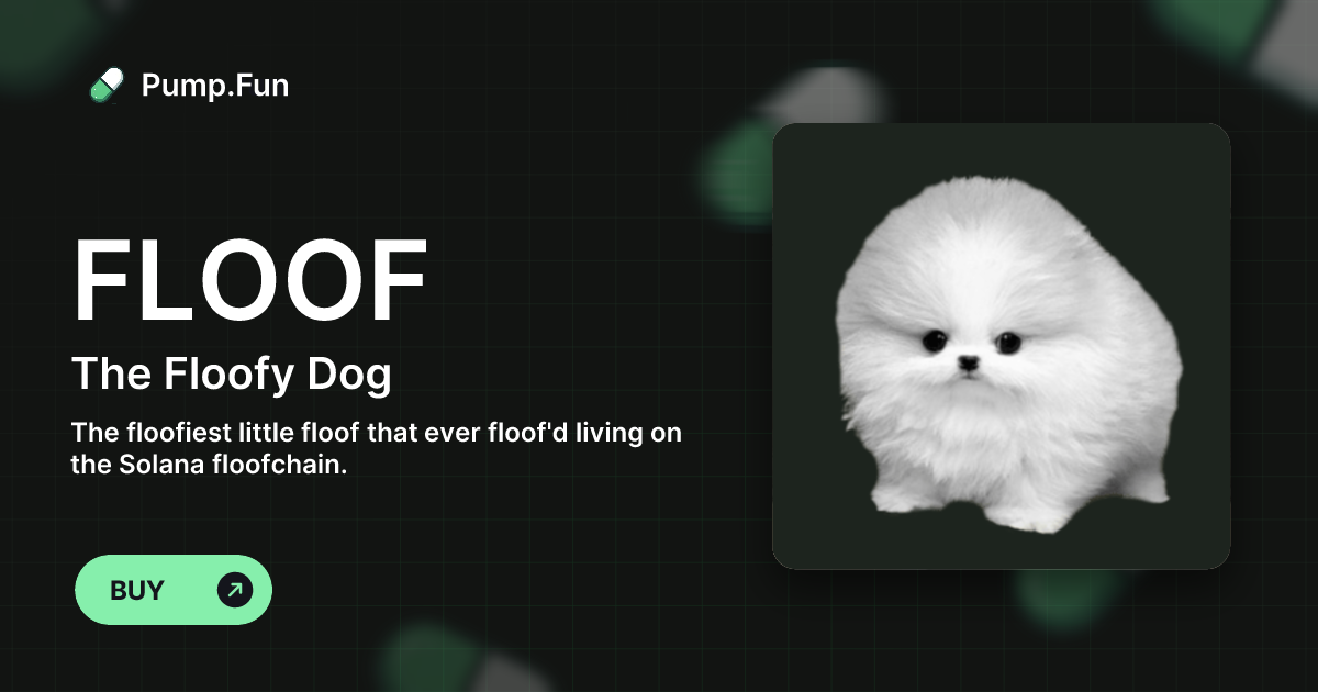The Floofy Dog (FLOOF) - Pump