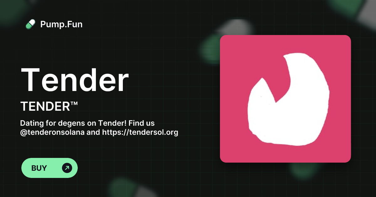 TENDER™ (Tender) - Pump
