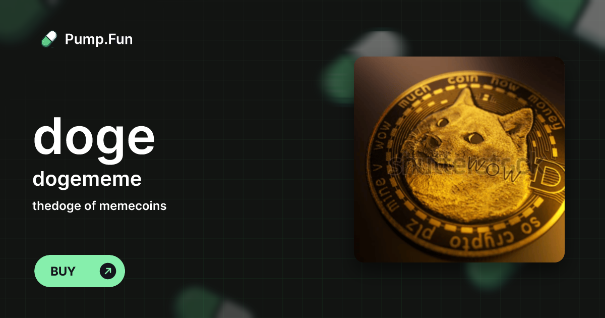 dogememe (doge) - Pump