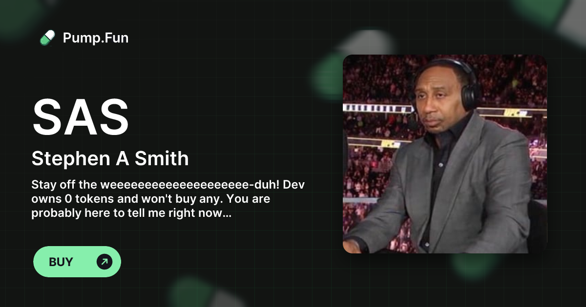 Stephen A Smith (SAS) - Pump