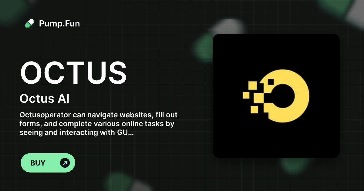Octus AI (OCTUS) - Pump