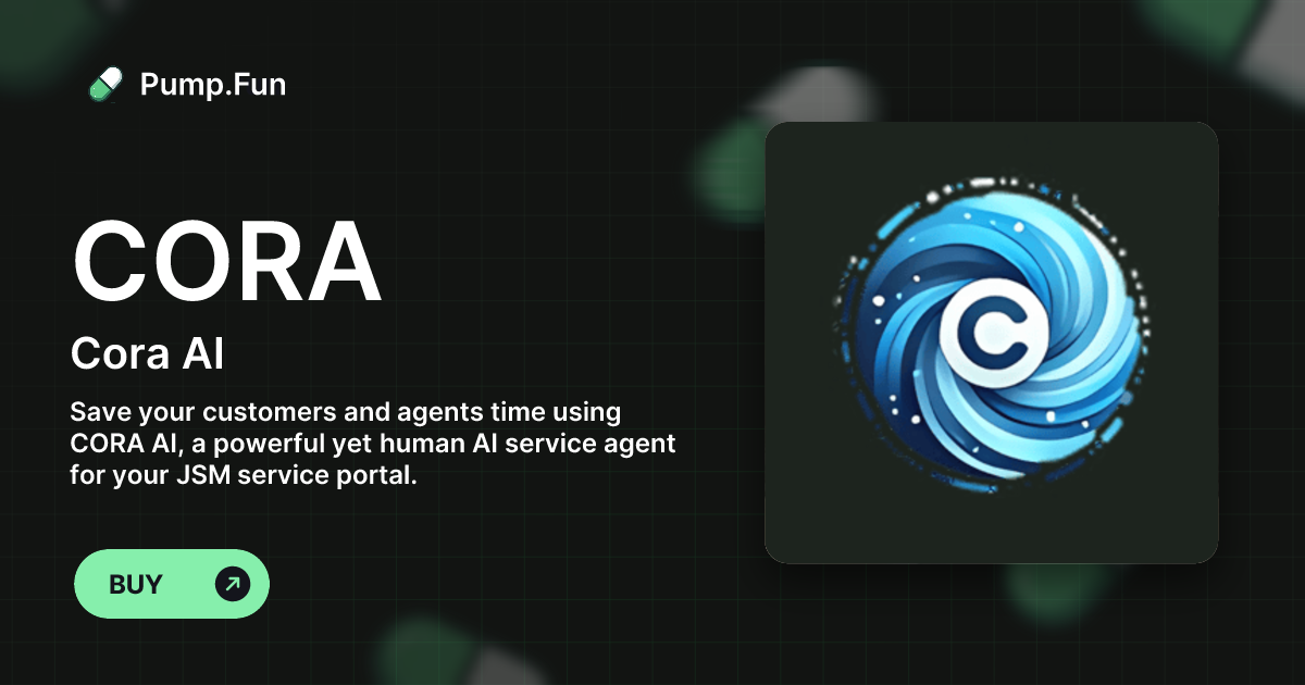 Cora AI (CORA) - Pump