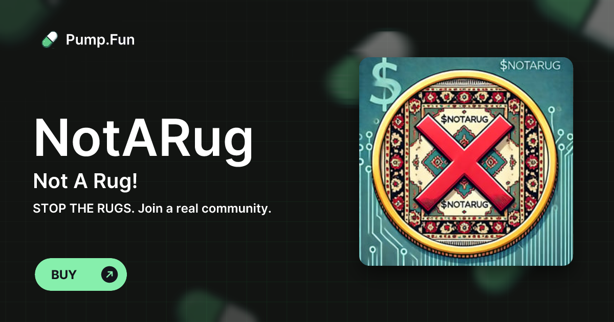 Not A Rug! (NotARug) - Pump