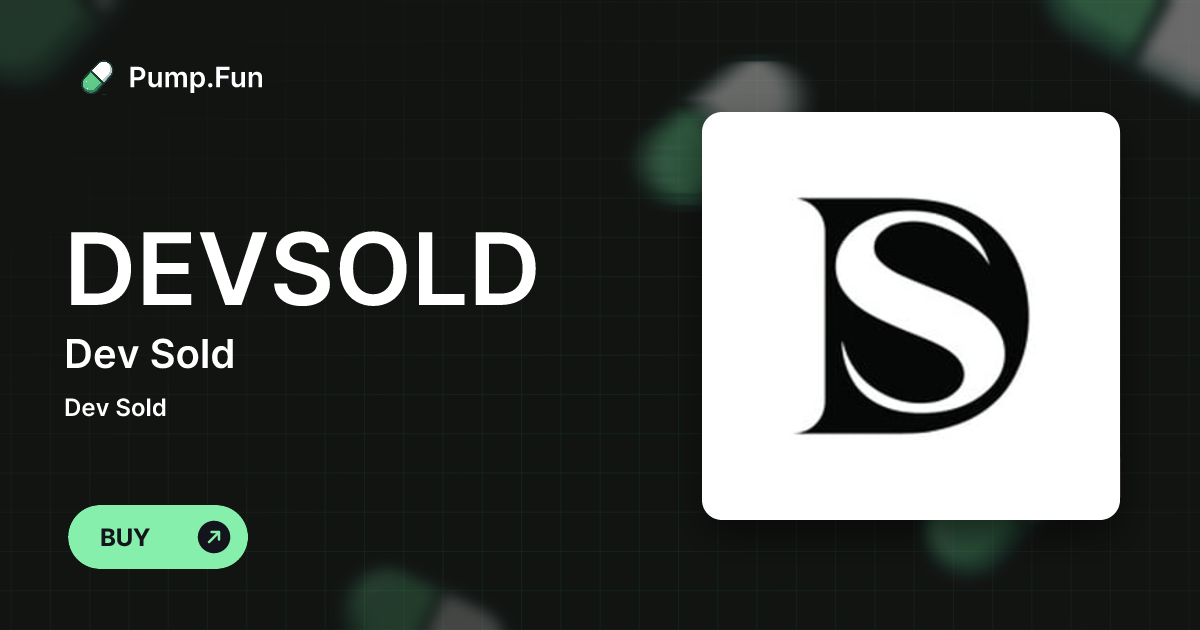 Dev Sold (DEVSOLD) - Pump