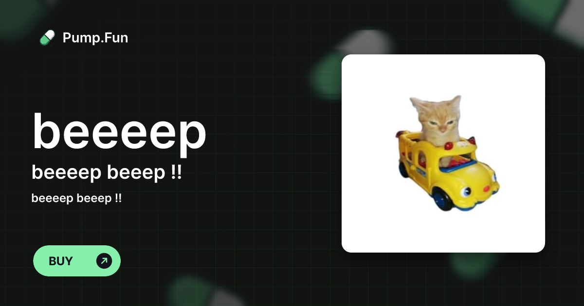 beeeep beeep !! (beeeep) - Pump