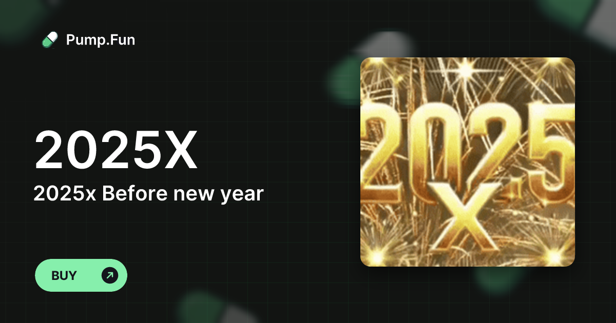 2025x Before new year (2025X) - Pump