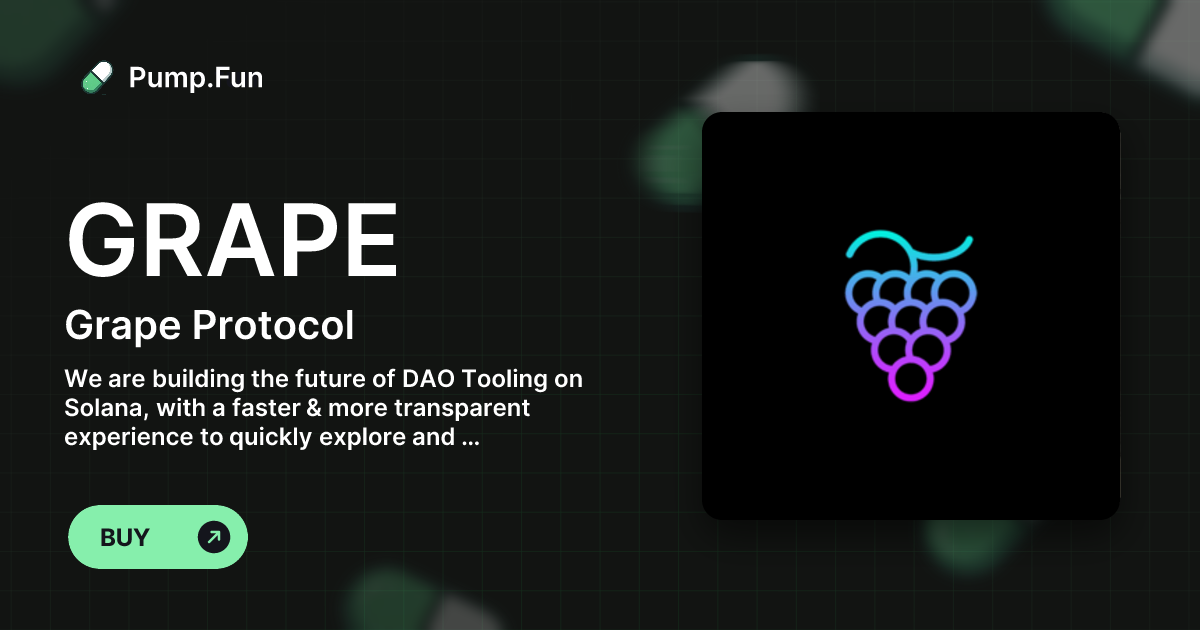 Grape Protocol (GRAPE) - Pump