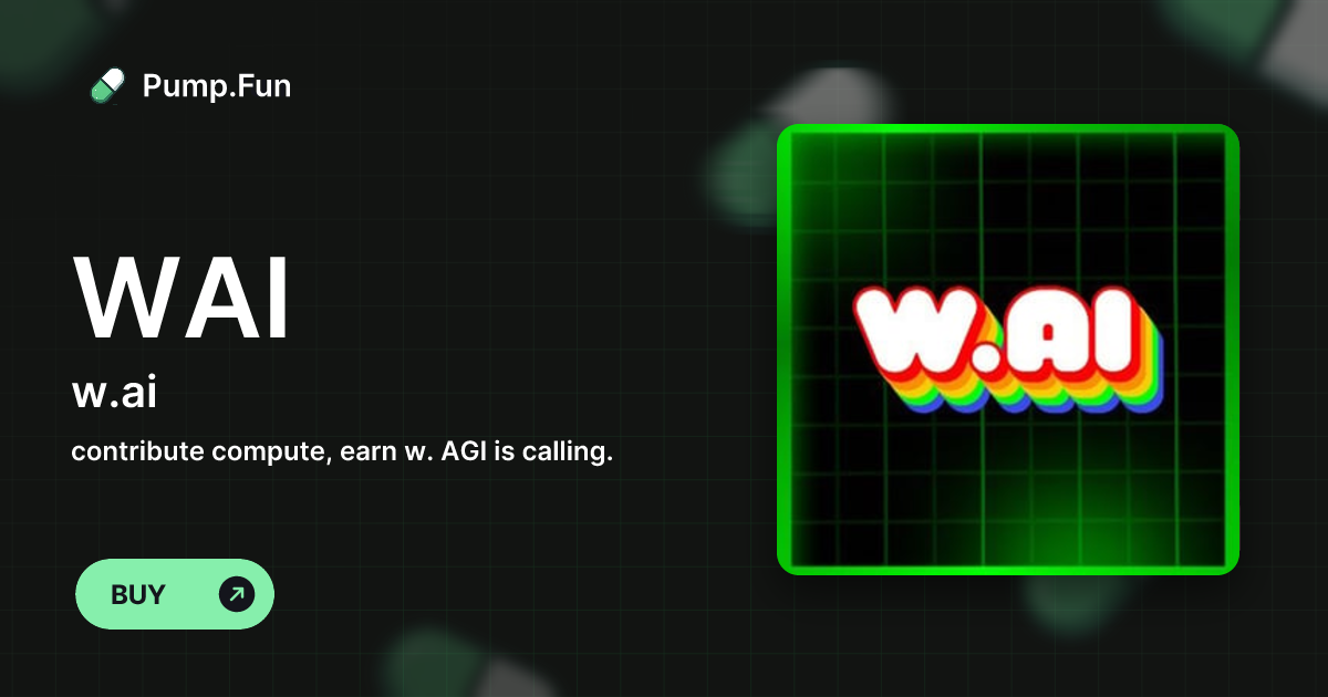 w.ai (WAI) - Pump