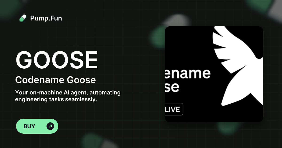 Codename Goose (GOOSE) - Pump