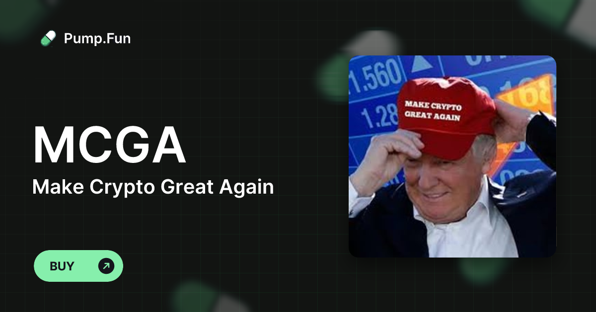 Make Crypto Great Again (MCGA) - Pump