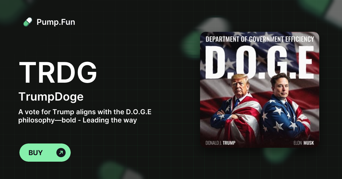 TrumpDoge (TRDG) - Pump