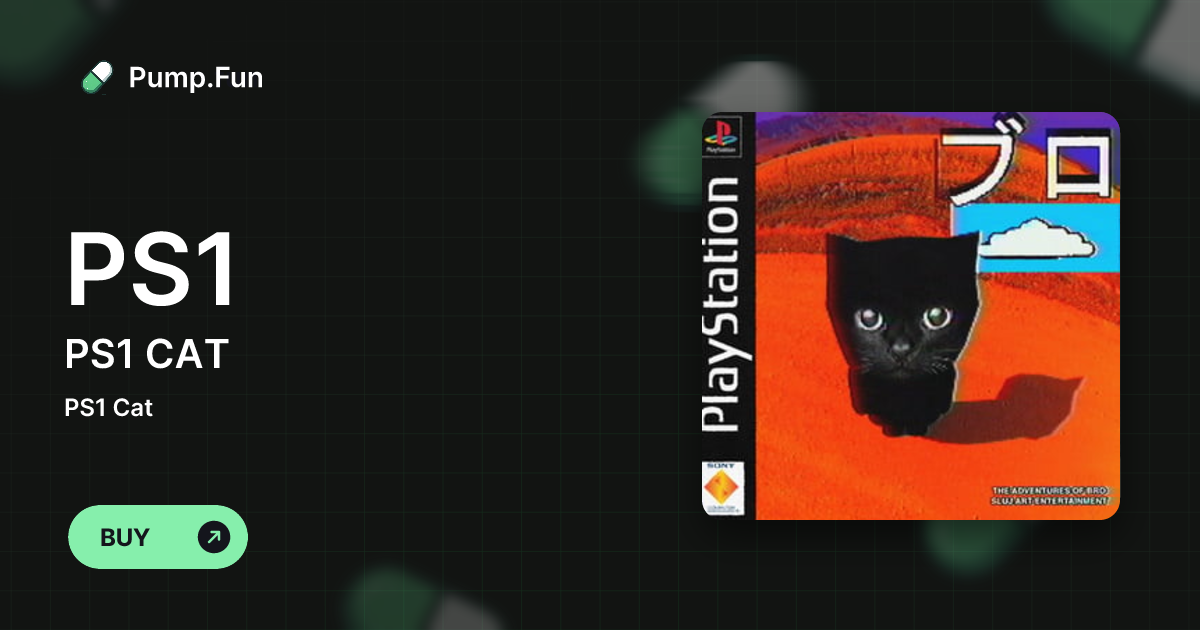 PS1 CAT (PS1) - Pump