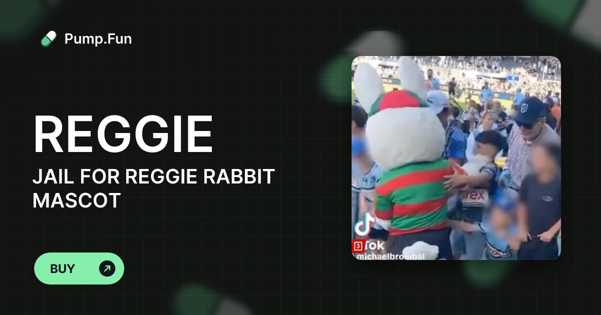 JAIL FOR REGGIE RABBIT MASCOT (REGGIE) - Pump
