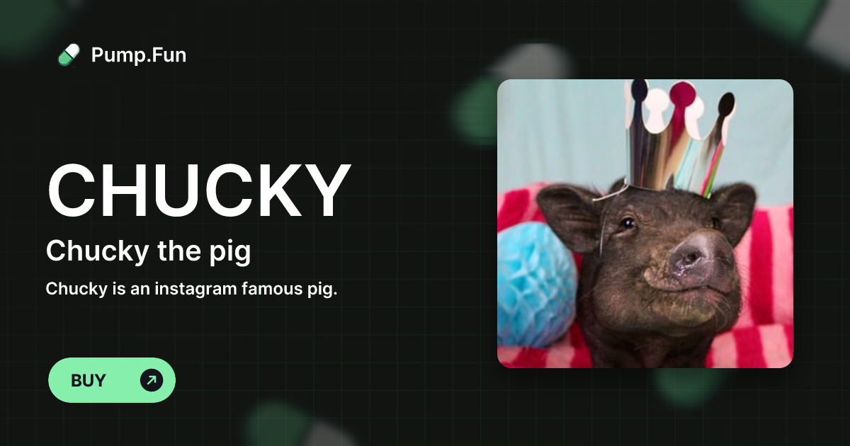 Chucky the pig (CHUCKY) - Pump