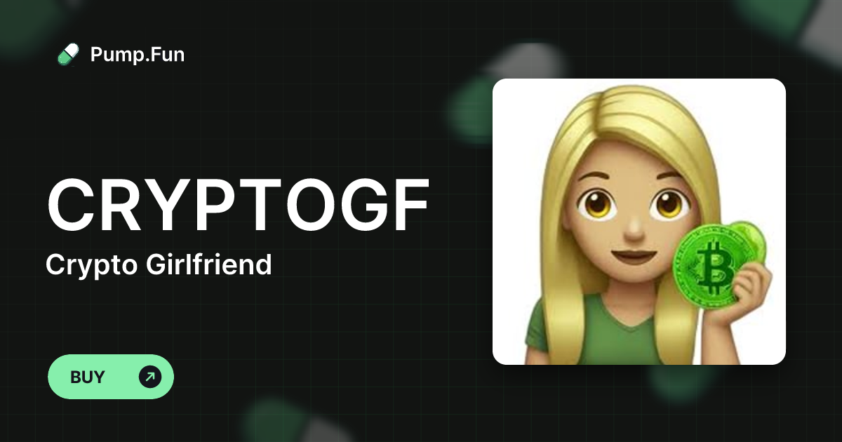 Crypto Girlfriend (CRYPTOGF) - Pump