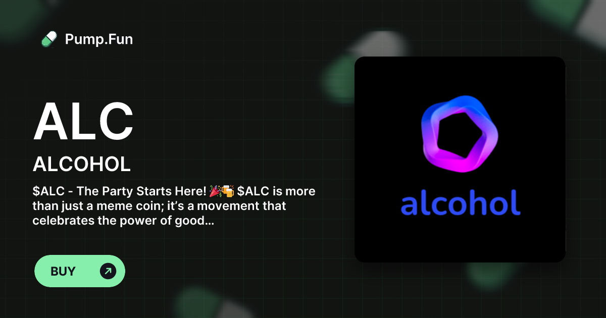 ALCOHOL (ALC) - Pump