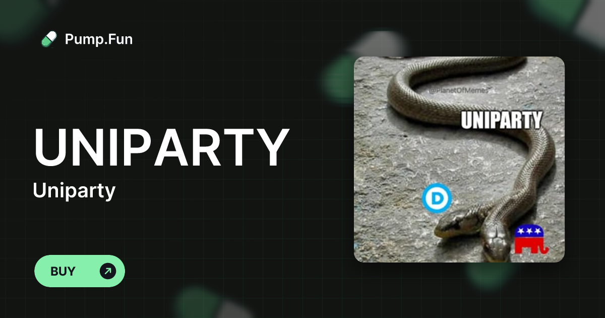 Uniparty (UNIPARTY) - Pump