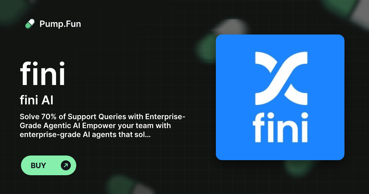 fini AI (fini) - Pump