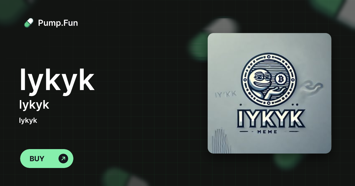 Iykyk (Iykyk) - Pump