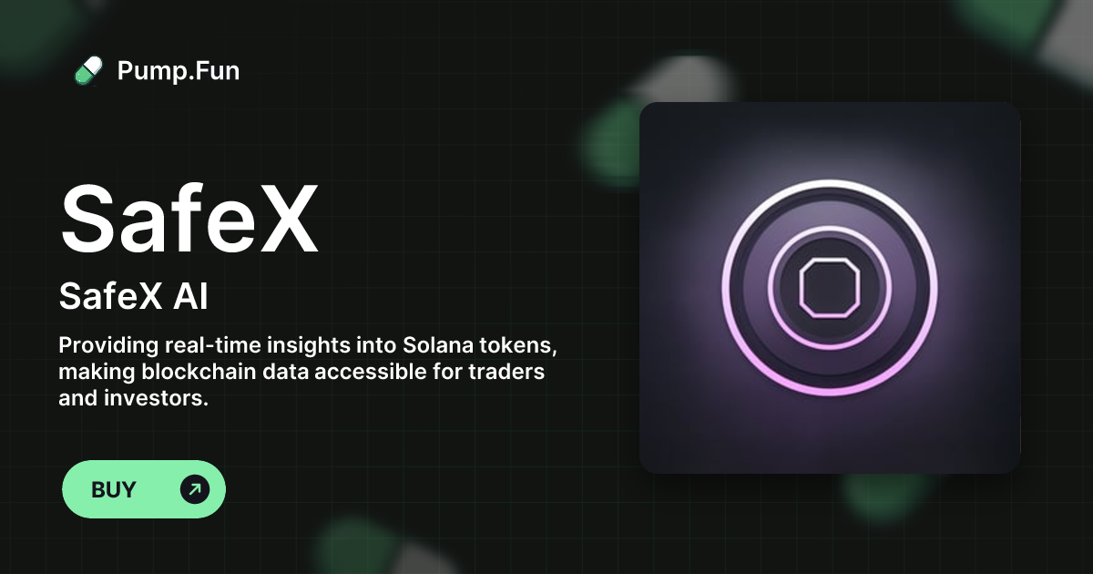SafeX AI (SafeX) - Pump