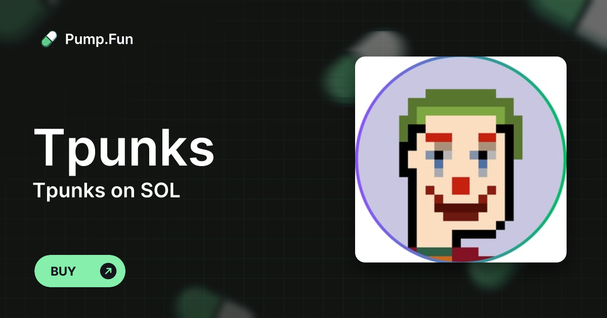 Tpunks on SOL (Tpunks) - Pump