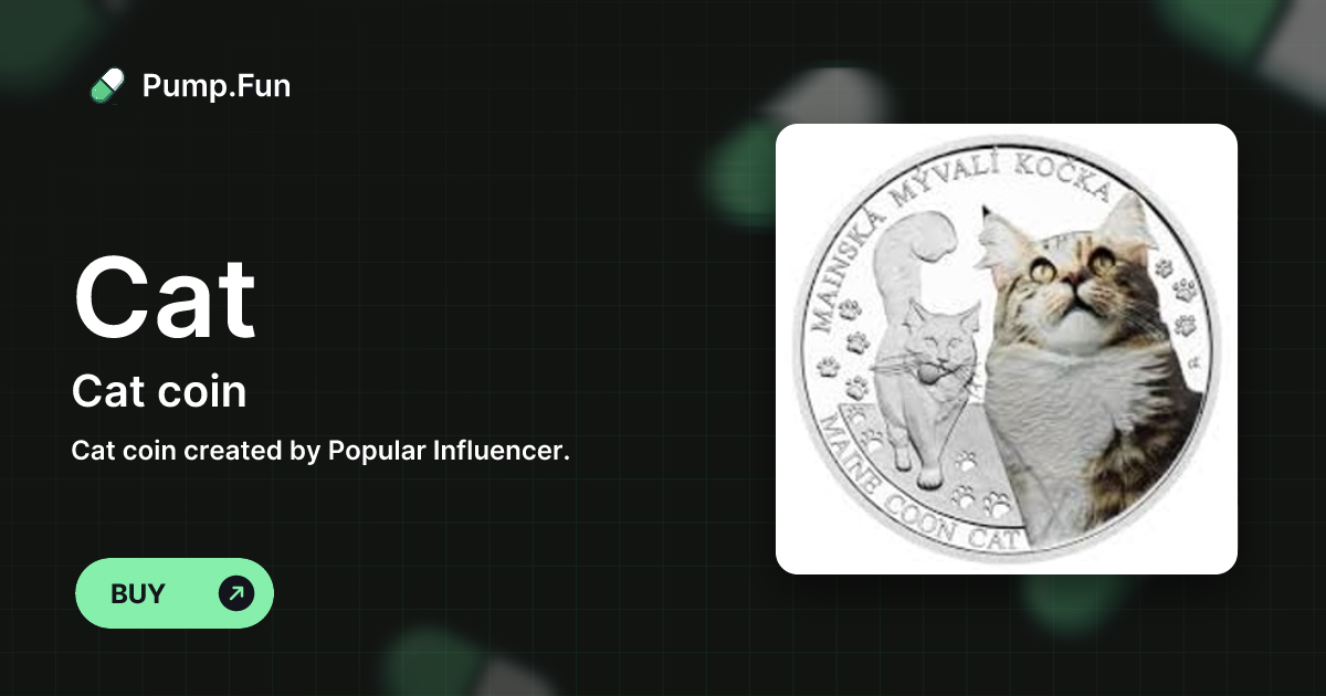 Cat coin (Cat) - Pump