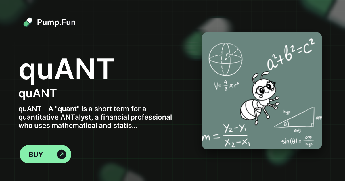 quANT (quANT) - Pump
