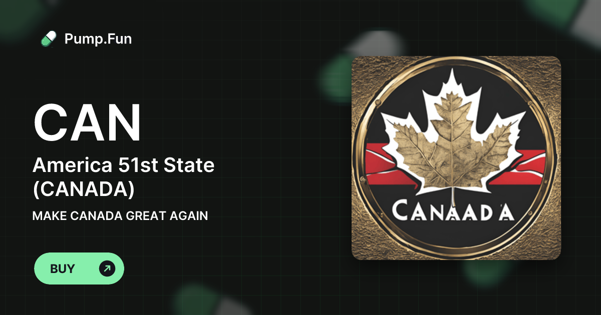 America 51st State (CANADA) (CAN) - Pump
