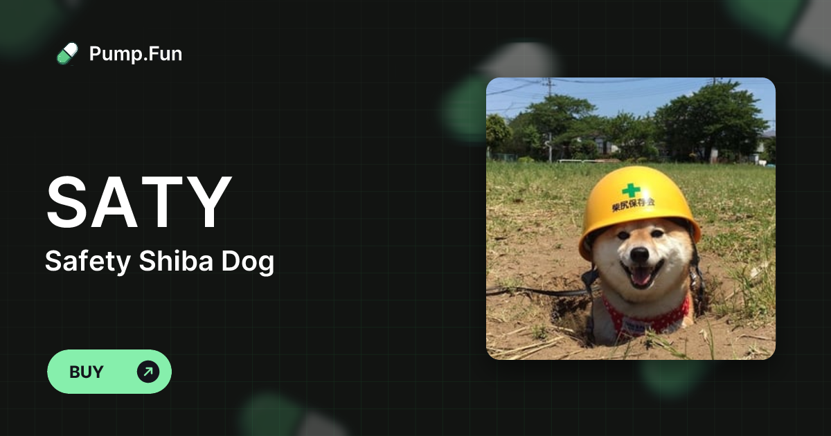Safety Shiba Dog (SATY) - Pump