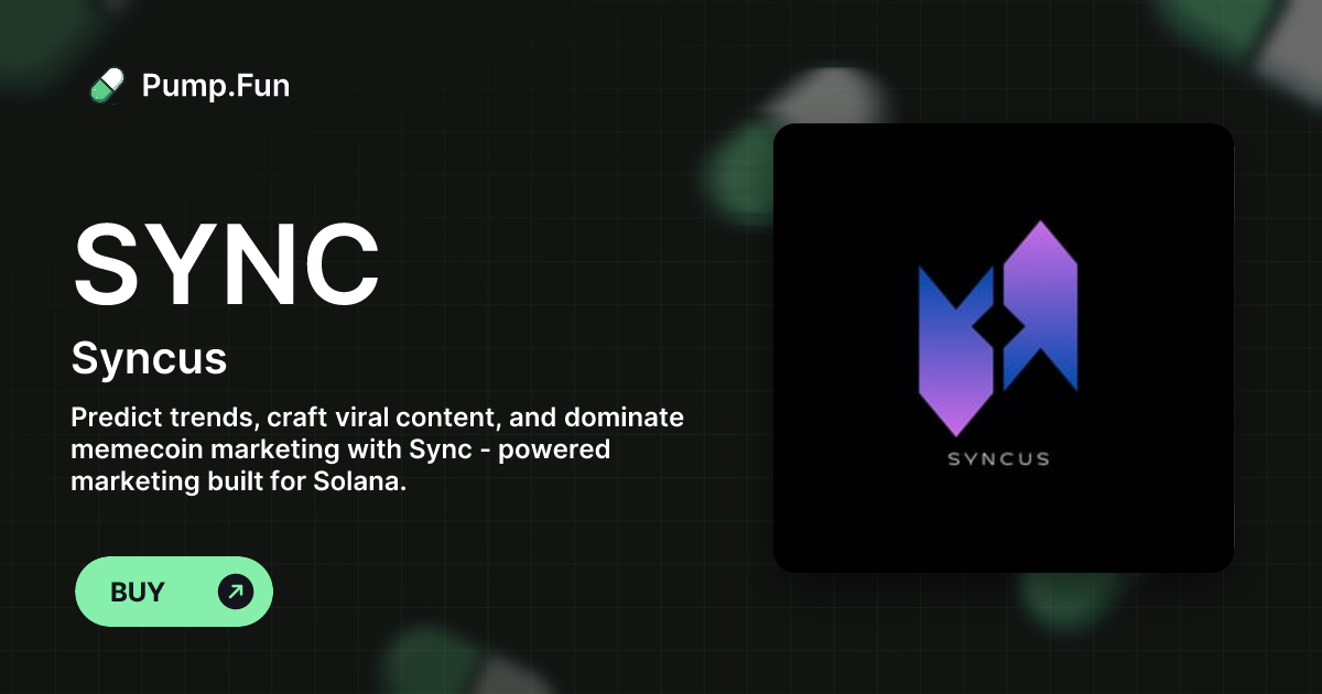 Syncus (SYNC) - Pump