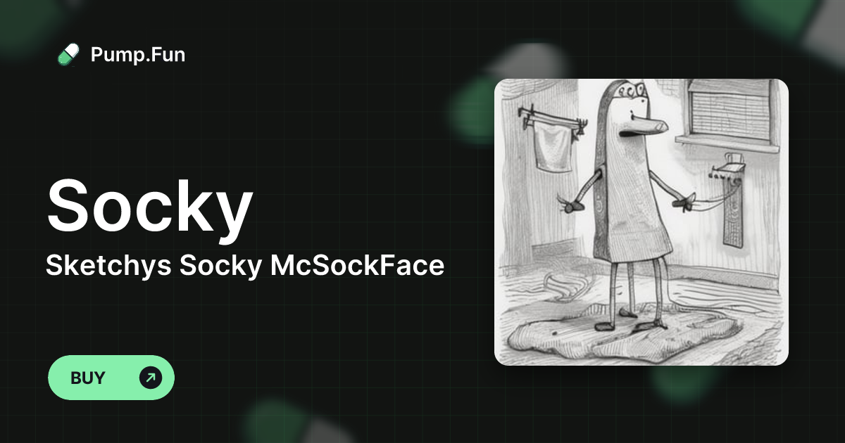 Sketchys Socky McSockFace (Socky) - Pump