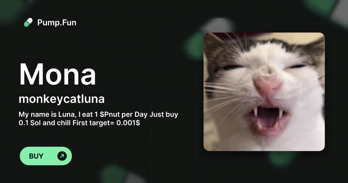 monkeycatluna (Mona) - Pump