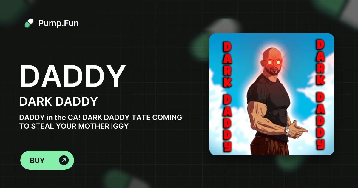 DARK DADDY (DADDY) - Pump