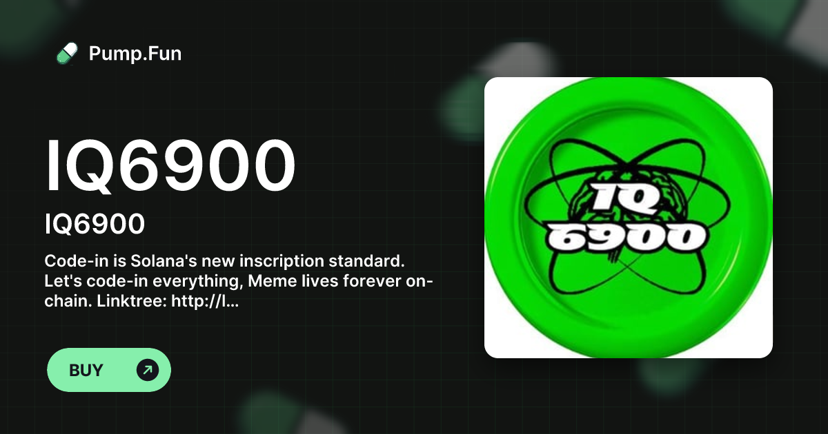 IQ6900 (IQ6900) - Pump