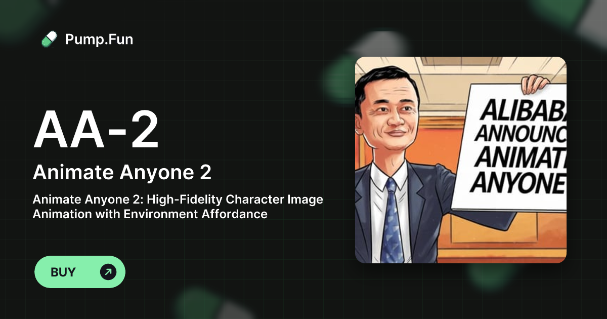 Animate Anyone 2 (AA-2) - Pump