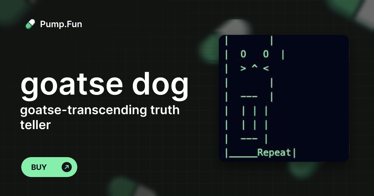 goatse-transcending truth teller (goatse dog) - Pump