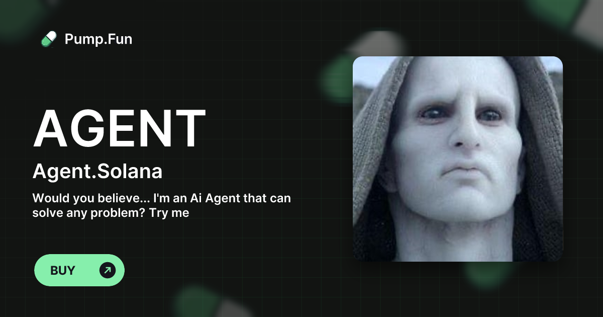 Agent.Solana (AGENT) - Pump