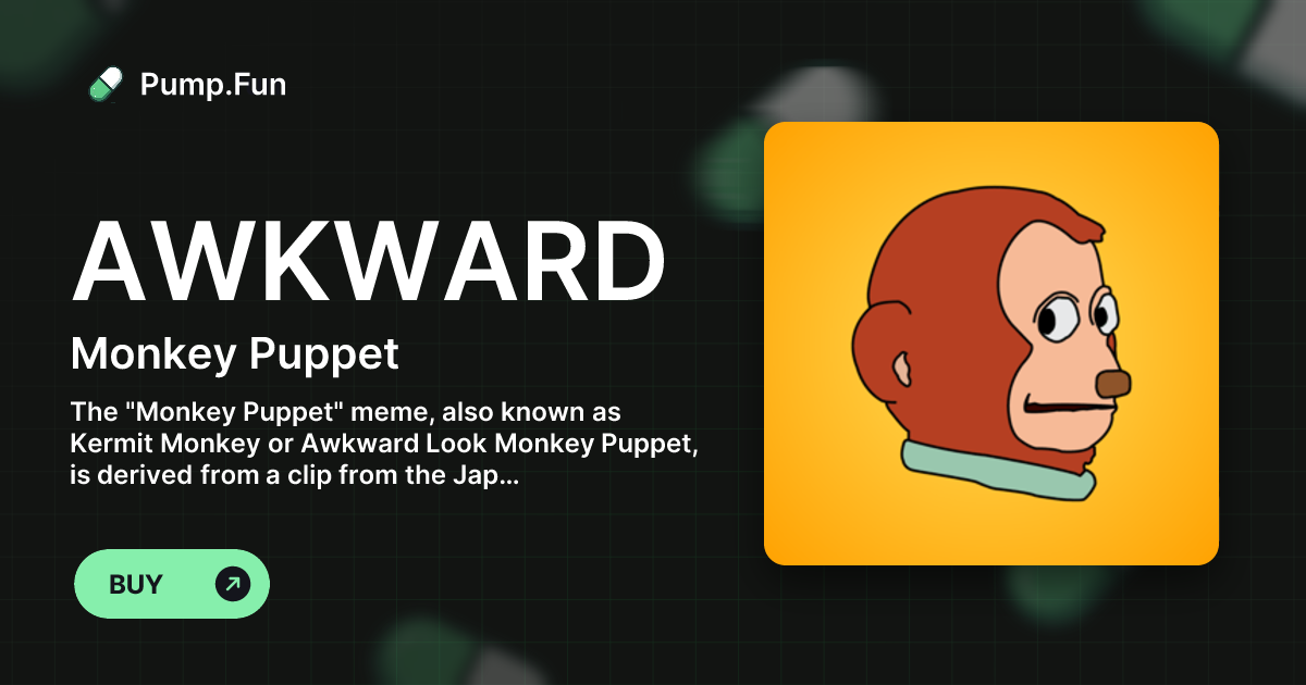 Monkey Puppet (AWKWARD) - Pump