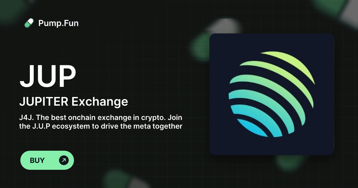 JUPITER Exchange (JUP) - Pump