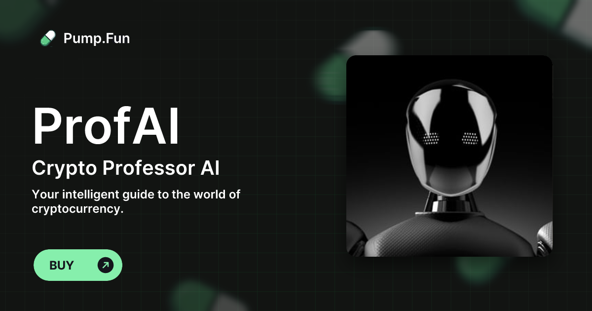 Crypto Professor AI (ProfAI) - Pump
